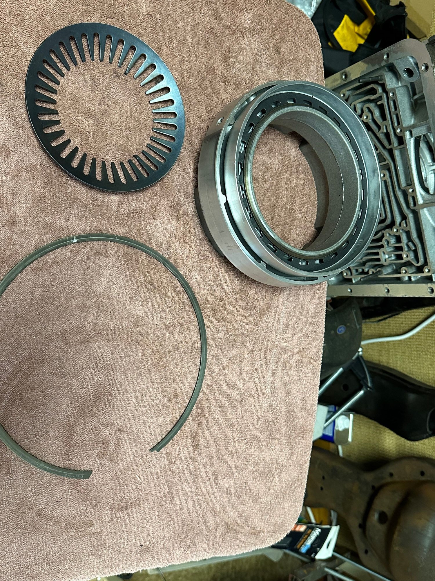 E40D Intermediate piston snap ring help - Ford Truck Enthusiasts Forums