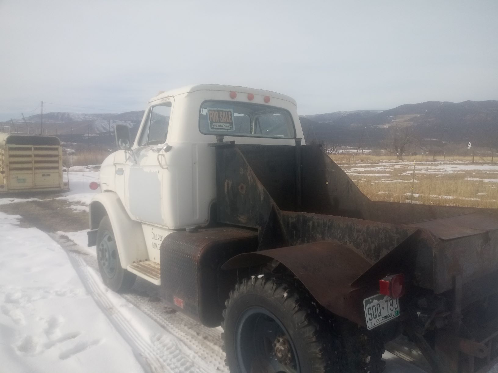 Wife wants it GONE! - 1965 Ford N500 Trailer Toter For Sale - Make an ...