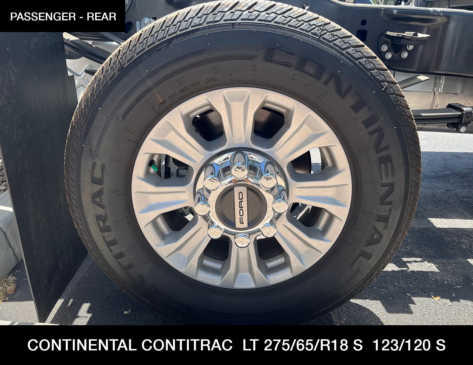 F250 "Take Offs" Continental Contitrac Tires & Wheels - $1,250 - Ford ...