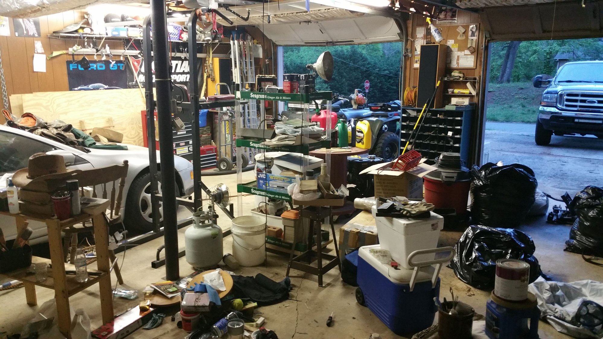 Show us your messy/overcrowded garage photo - Ford Truck Enthusiasts Forums