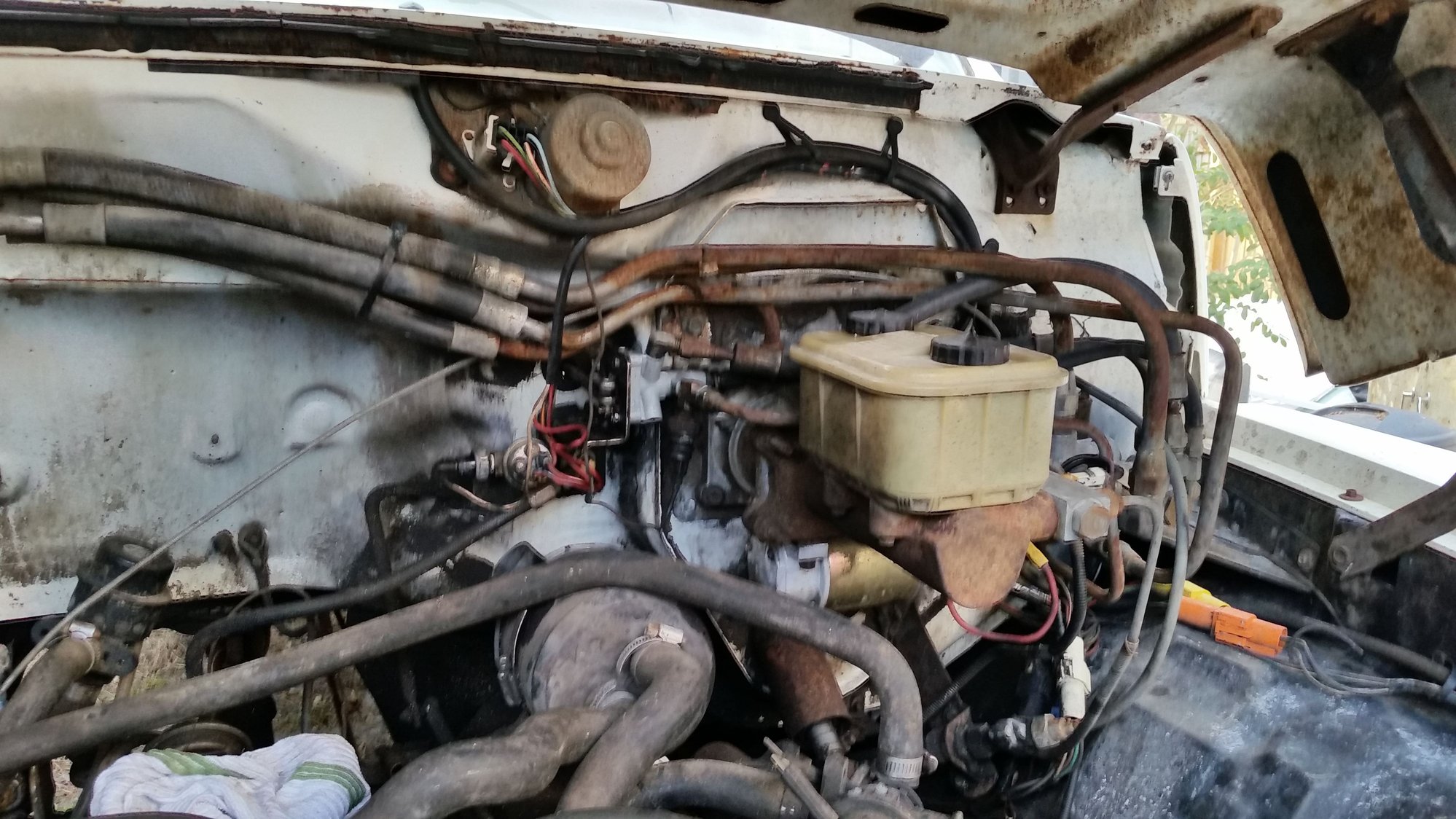 1985 ford f600 gas. Rear axle change or brake conversion - Ford Truck ...