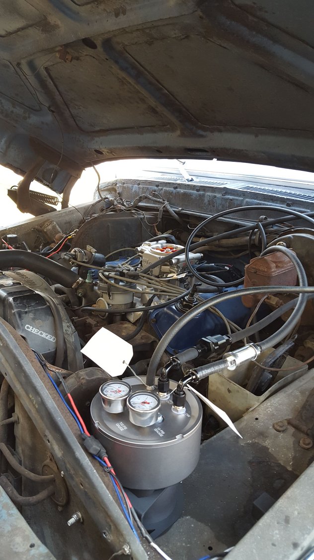 79 f250 400 fitech install with fuel command center - Ford Truck ...