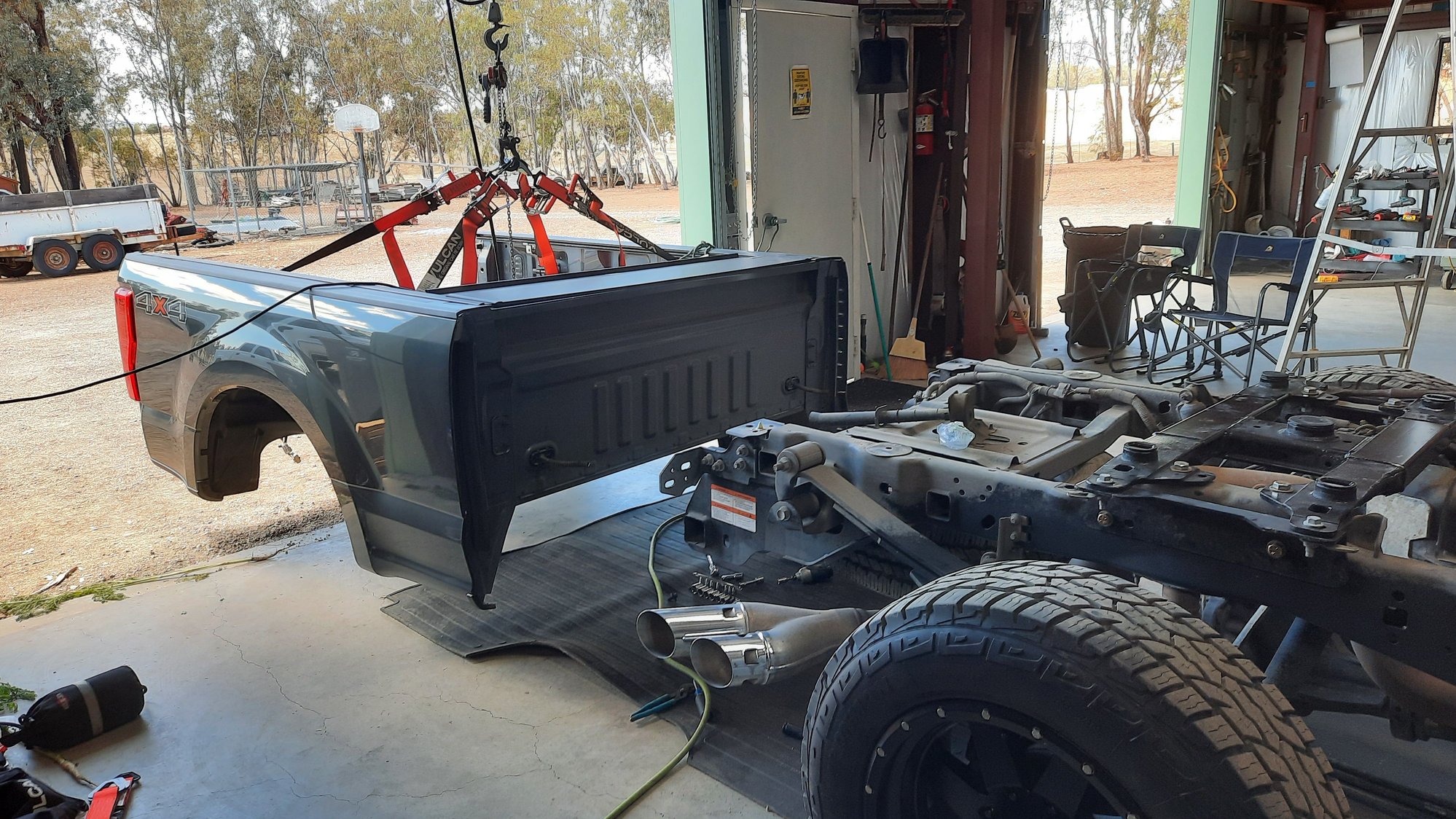 Writeup: Adding a Factory Fifth Wheel Prep package - Ford Truck ...
