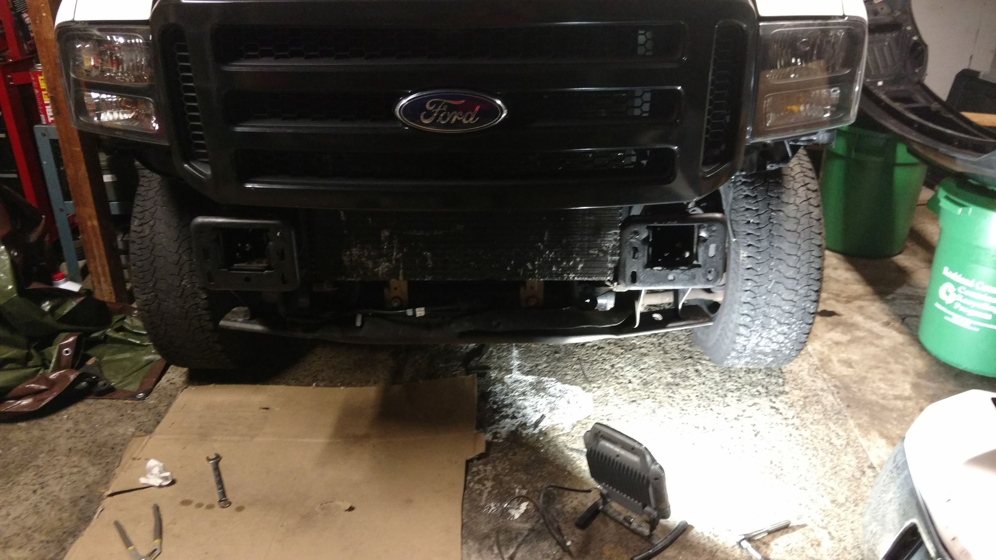 2007 to 2011 bumper conversion - Ford Truck Enthusiasts Forums