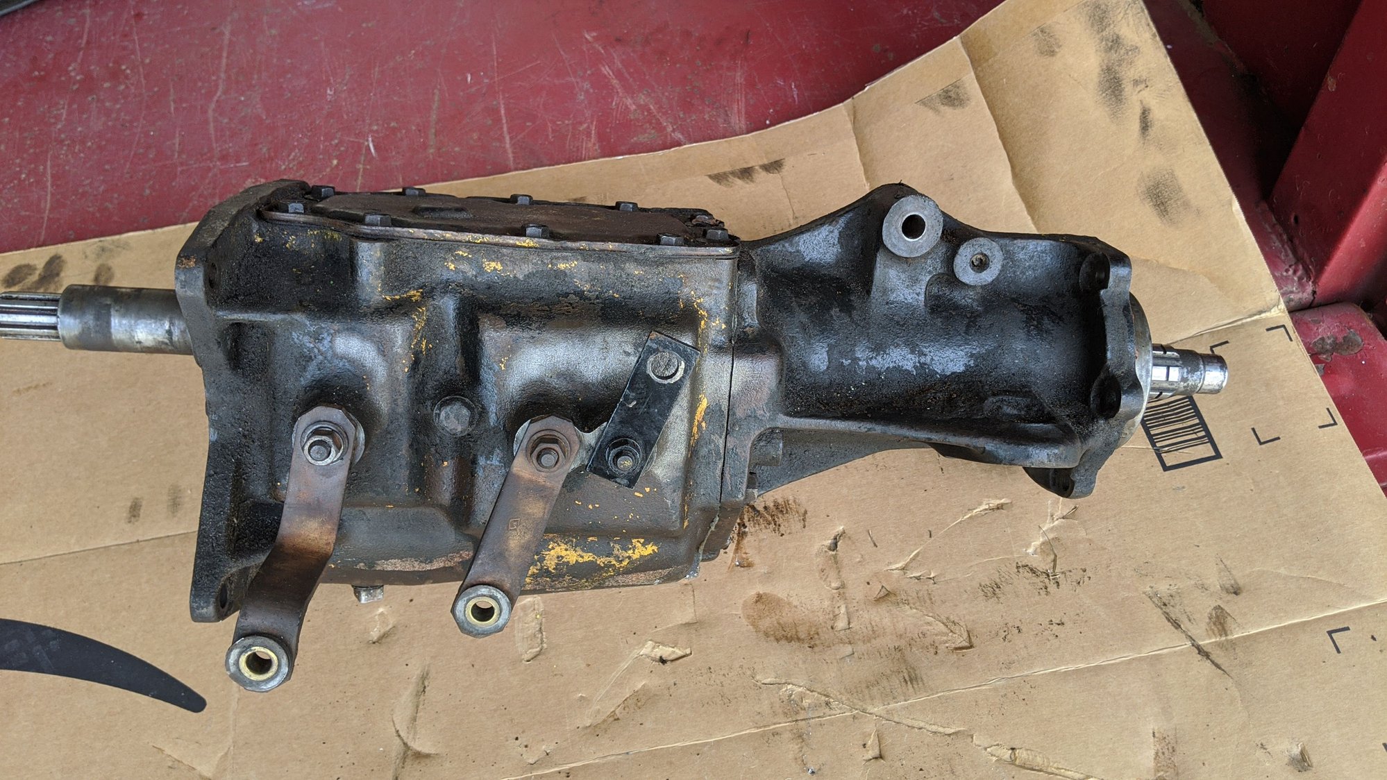 '65 3.03 to Toploader 4 speed with Gear Vender OD - Ford Truck ...