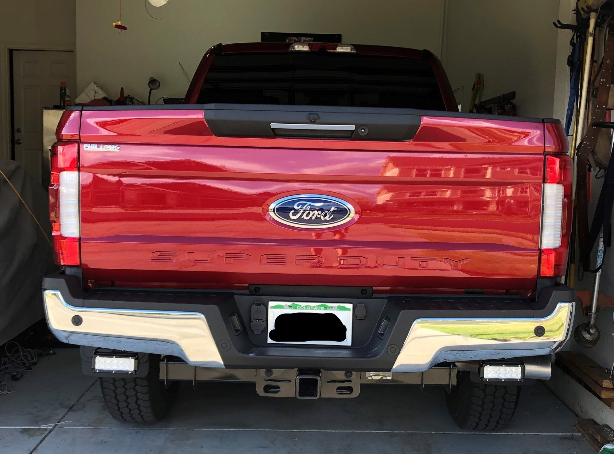 Backup LED light bracket/set ups - Ford Truck Enthusiasts Forums