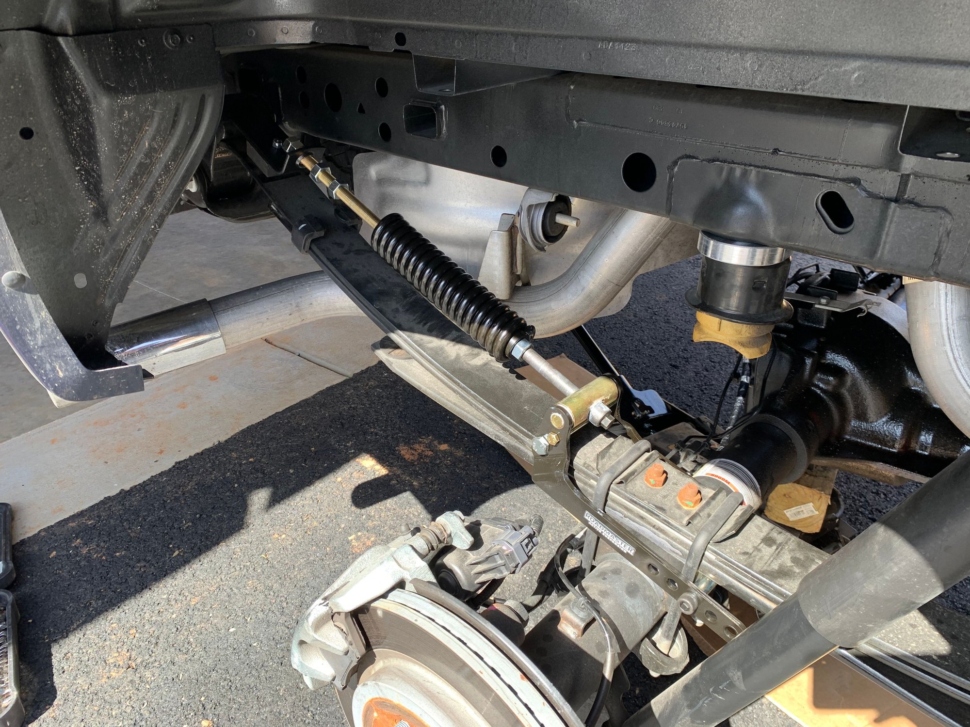 Installed the Roadmaster Active Suspension kit on my 2019 4x4 - Ford ...