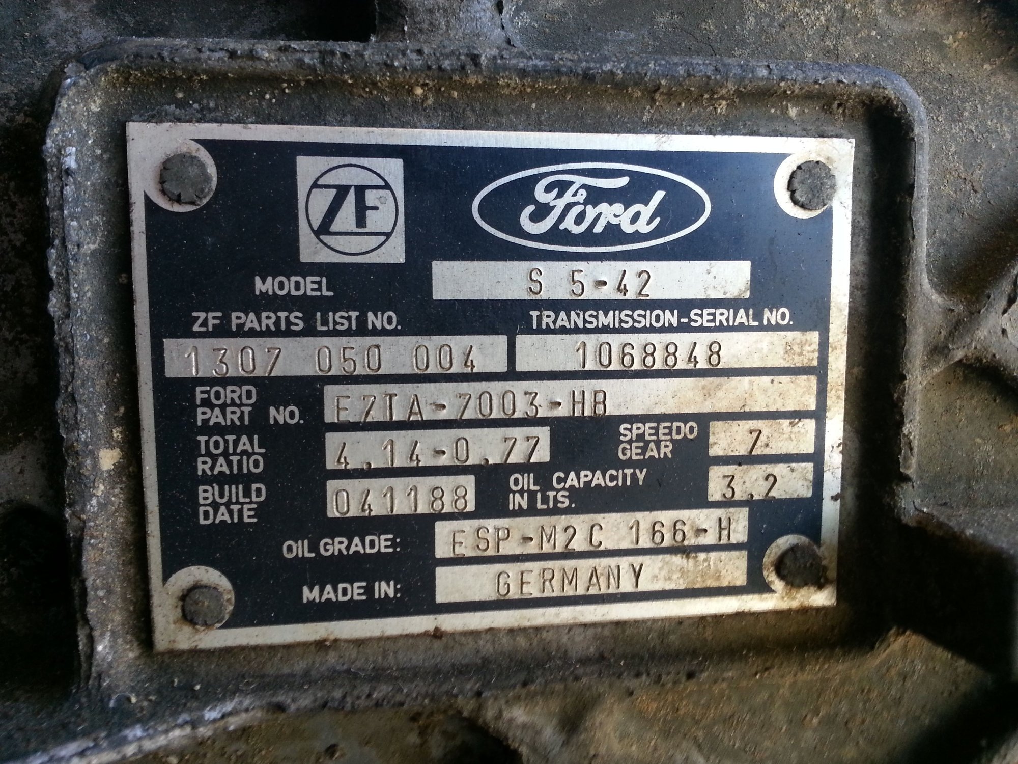 2wd diesel ZF5 Trans - Ford Truck Enthusiasts Forums
