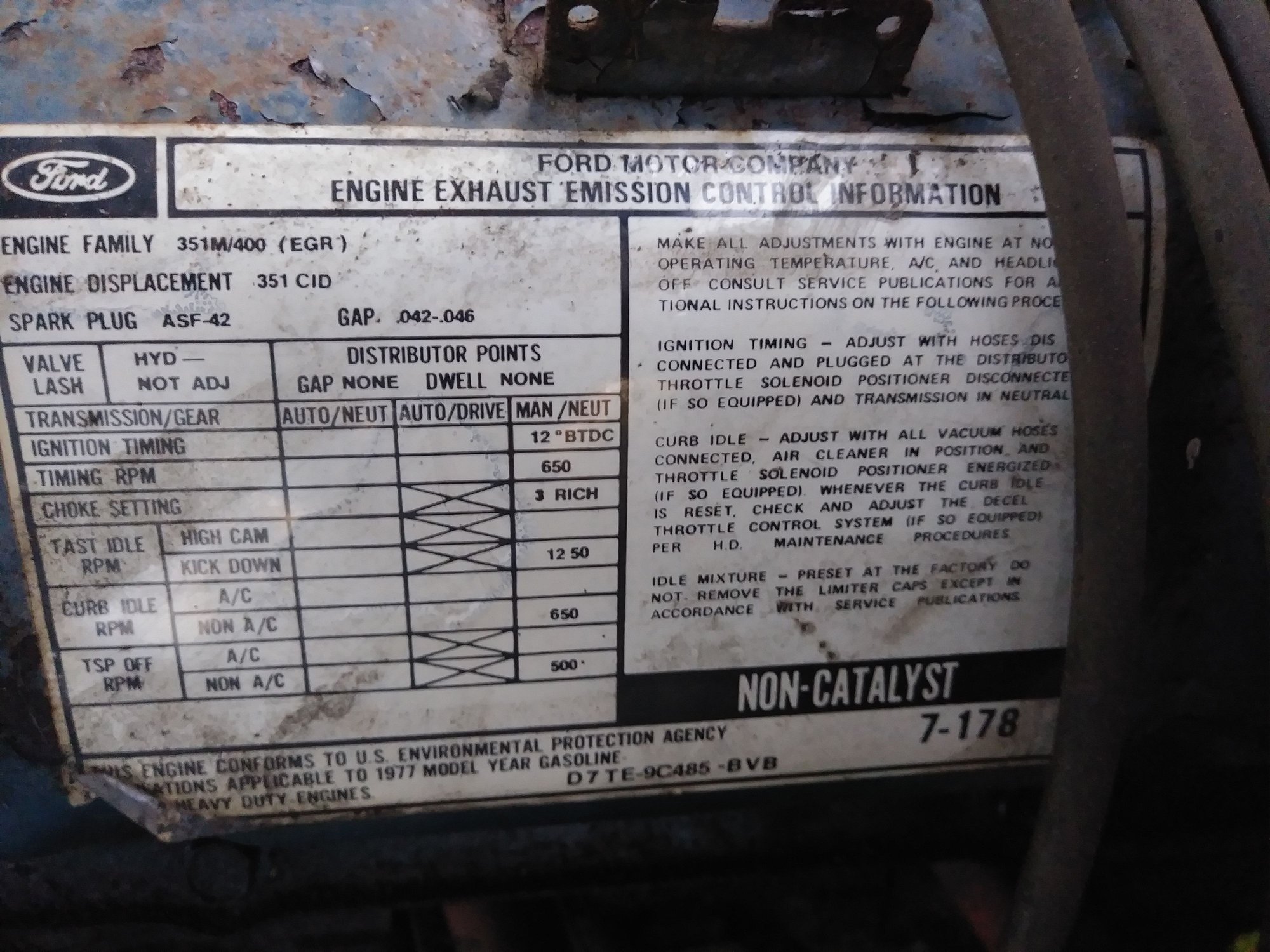 351M Timing setting - Page 2 - Ford Truck Enthusiasts Forums