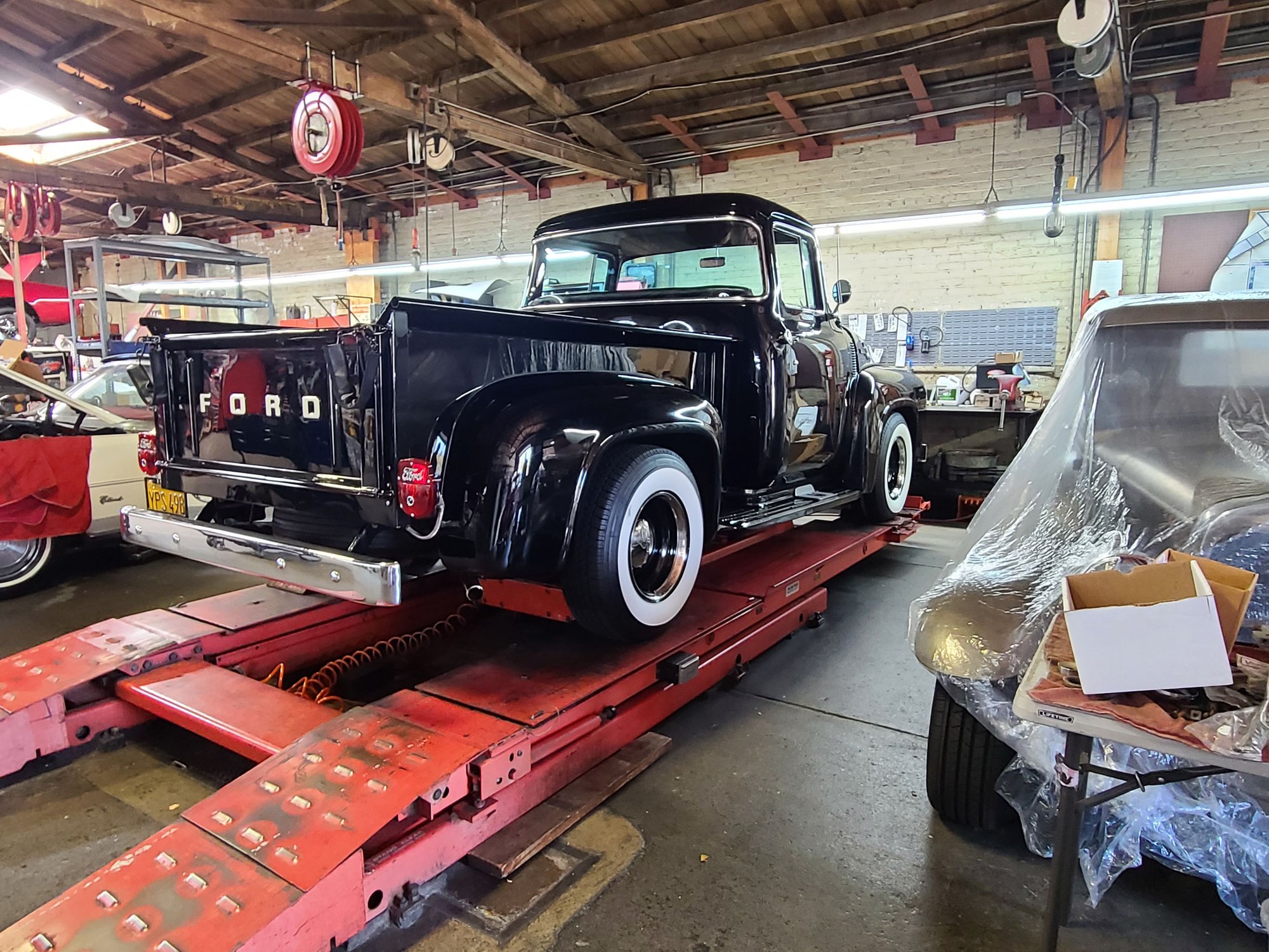 Stunning 1956 Ford F100 Big Back Window - Born, Raised & Restored Stock in CA - Ford Truck ...