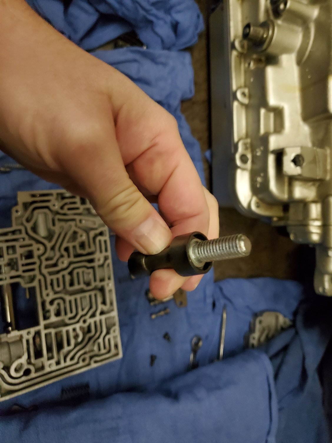 C6 valve body has a bolt inside it? - Ford Truck Enthusiasts Forums