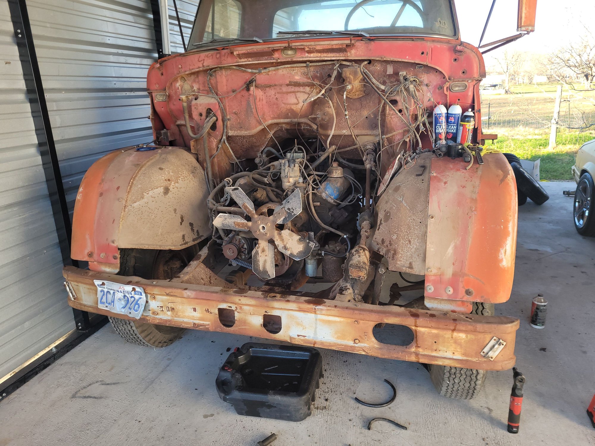 1968 ford n750 project started - Ford Truck Enthusiasts Forums