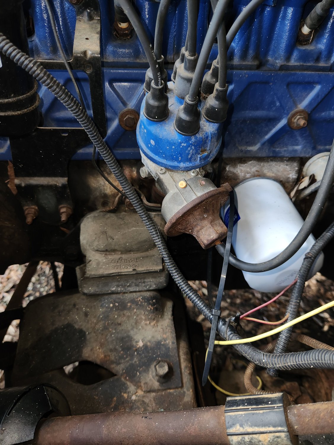 Single wire points dizzy to 3 wire electronic pickup - Ford Truck ...