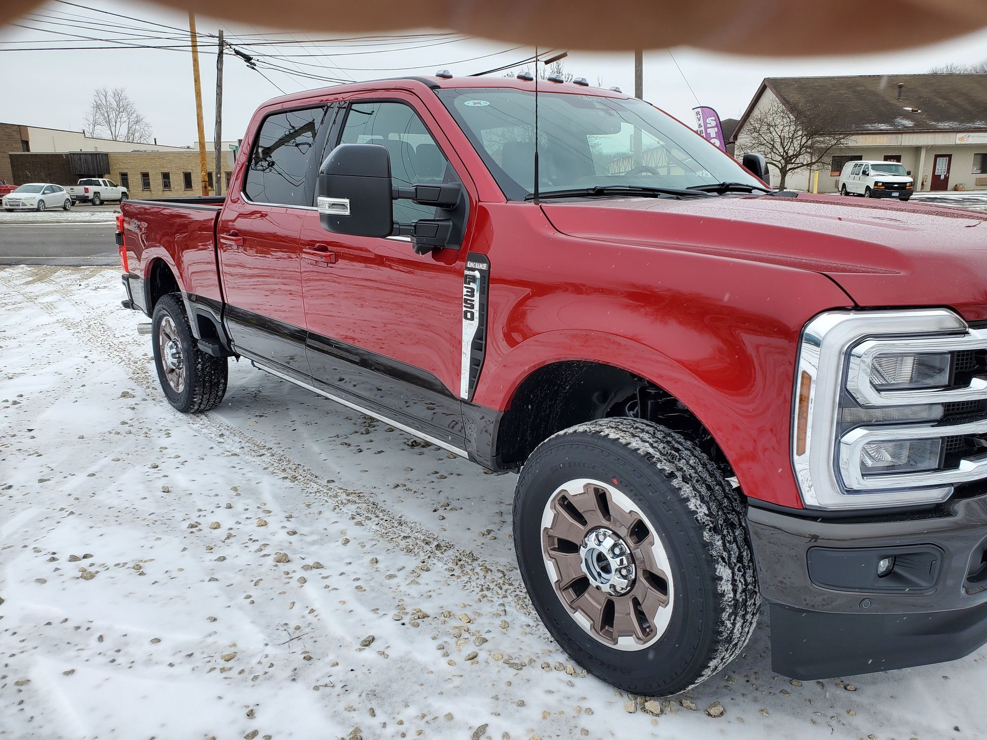 24 F350 Rapid Red/Bronze Metallic King Ranch Updated Mods/Pics From ...