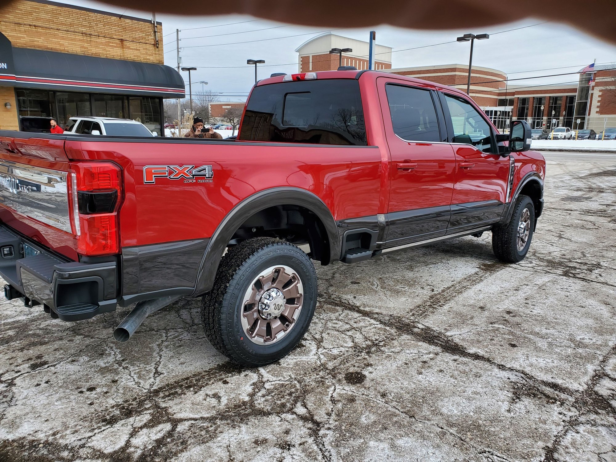Picking up my 24 F350 King Ranch. Taking delivery 1/16(my birthday ...