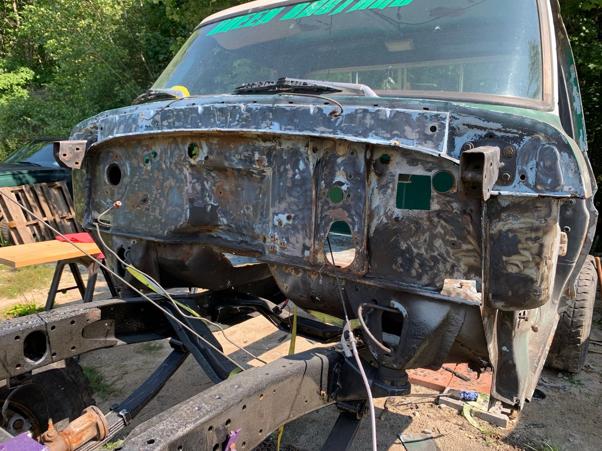 351w swap in ford highboy question - Ford Truck Enthusiasts Forums