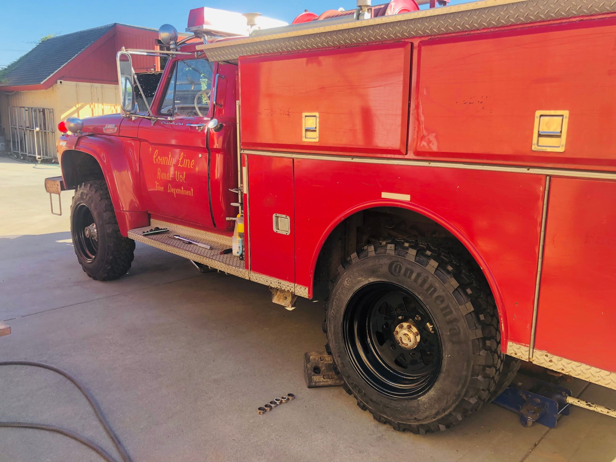 1965 Ford F500 NAPCO 4x4 FIre - Ford Truck Enthusiasts Forums
