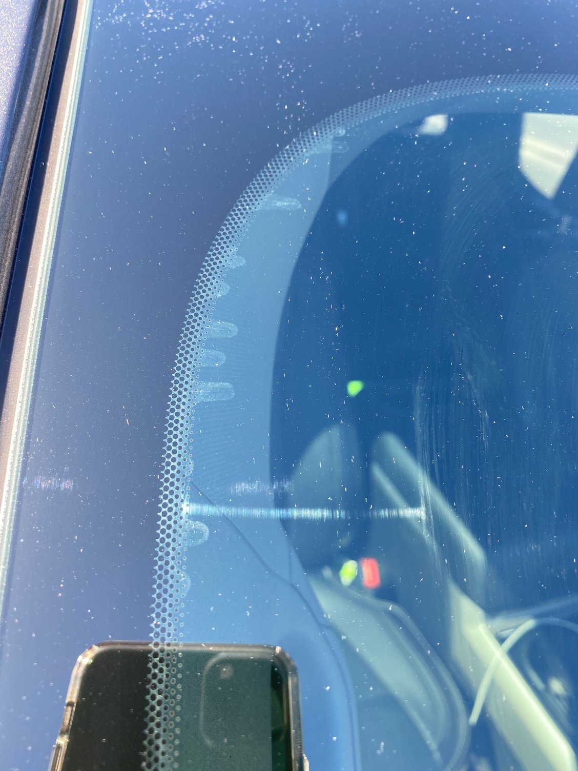 Windshield Issue Delamination?? - Ford Truck Enthusiasts Forums