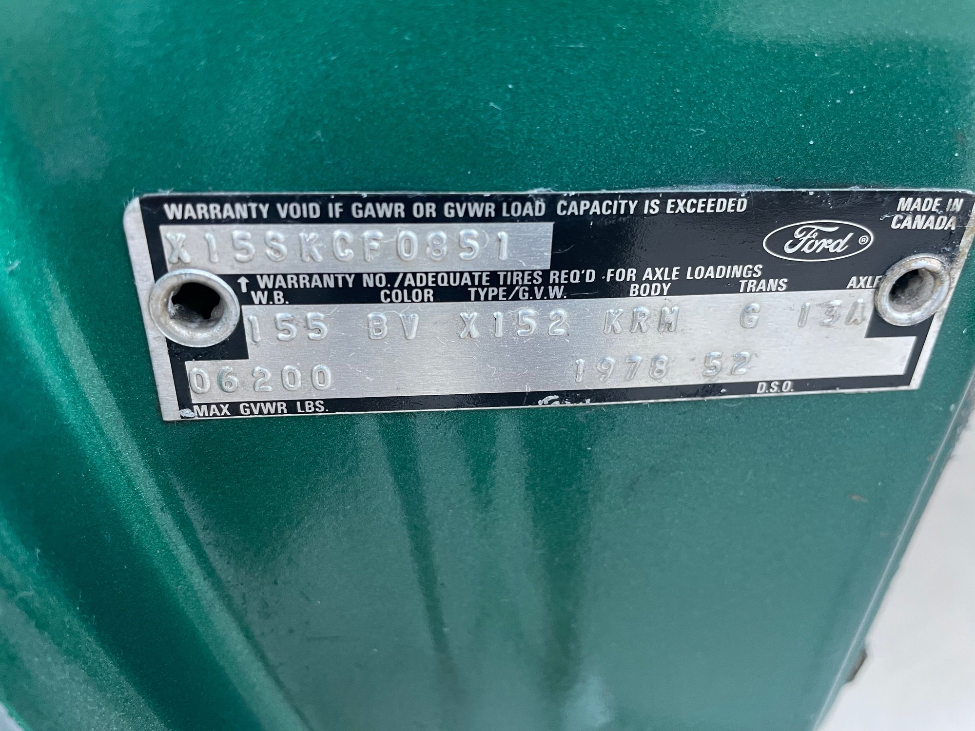 Paint code question - Ford Truck Enthusiasts Forums