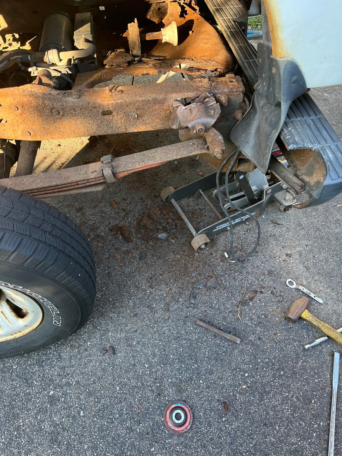 Rusty frame rail? Thoughts - Ford Truck Enthusiasts Forums