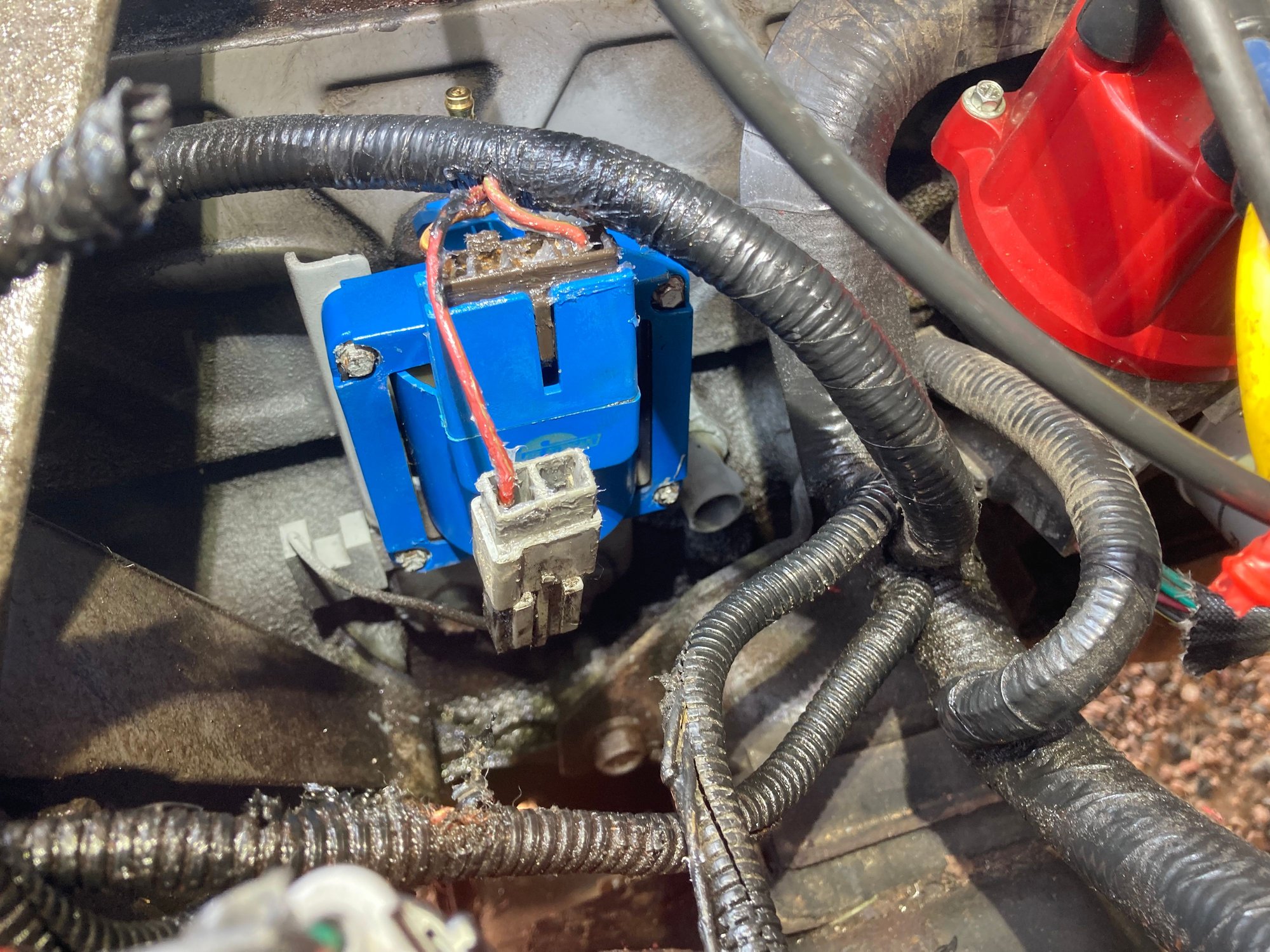 Ignition module plastic frame swap onto new coil? - Ford Truck ...