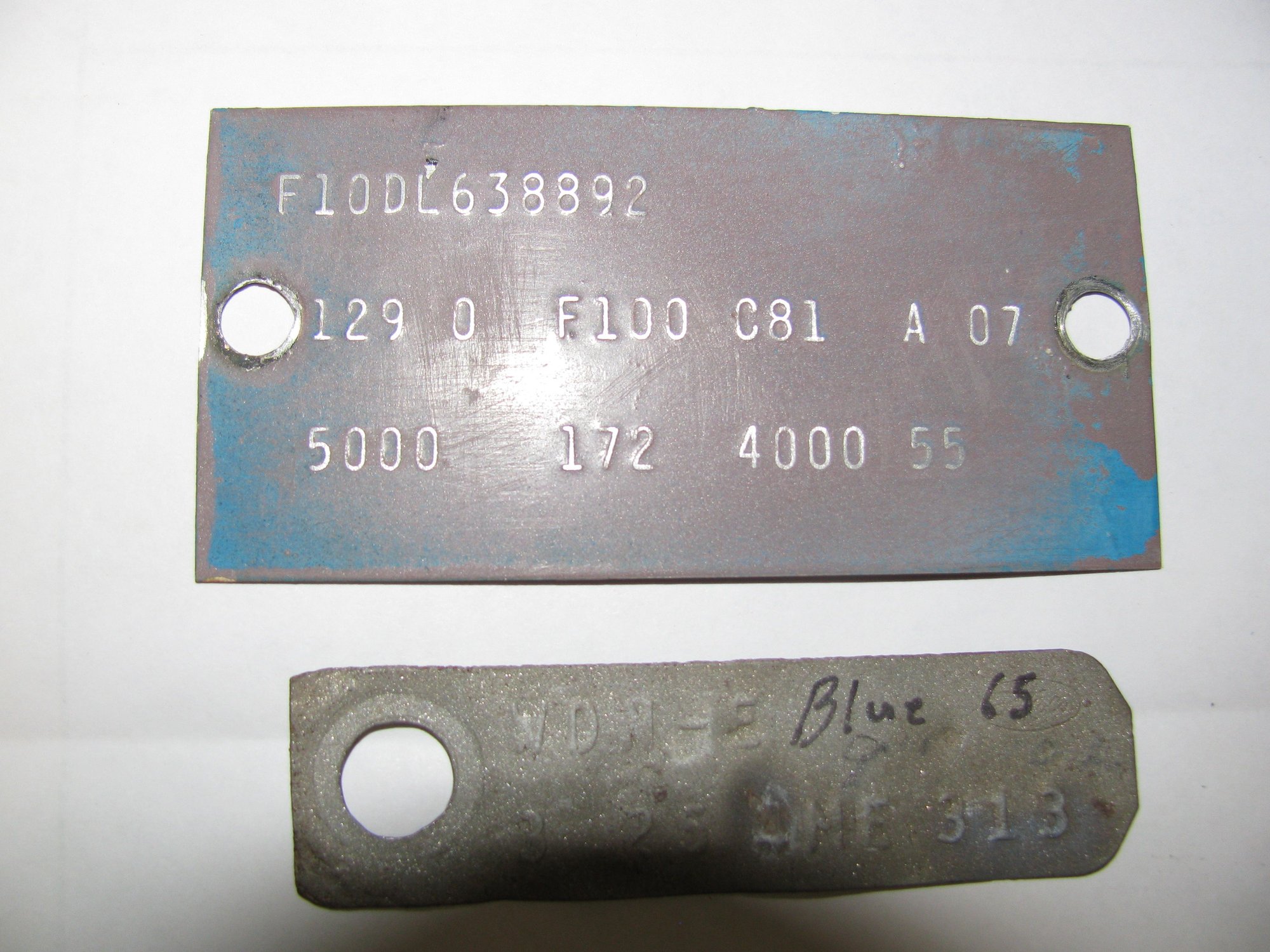 Rear Axle - Tag Decode 66 F100 2WD - Ford Truck Enthusiasts Forums
