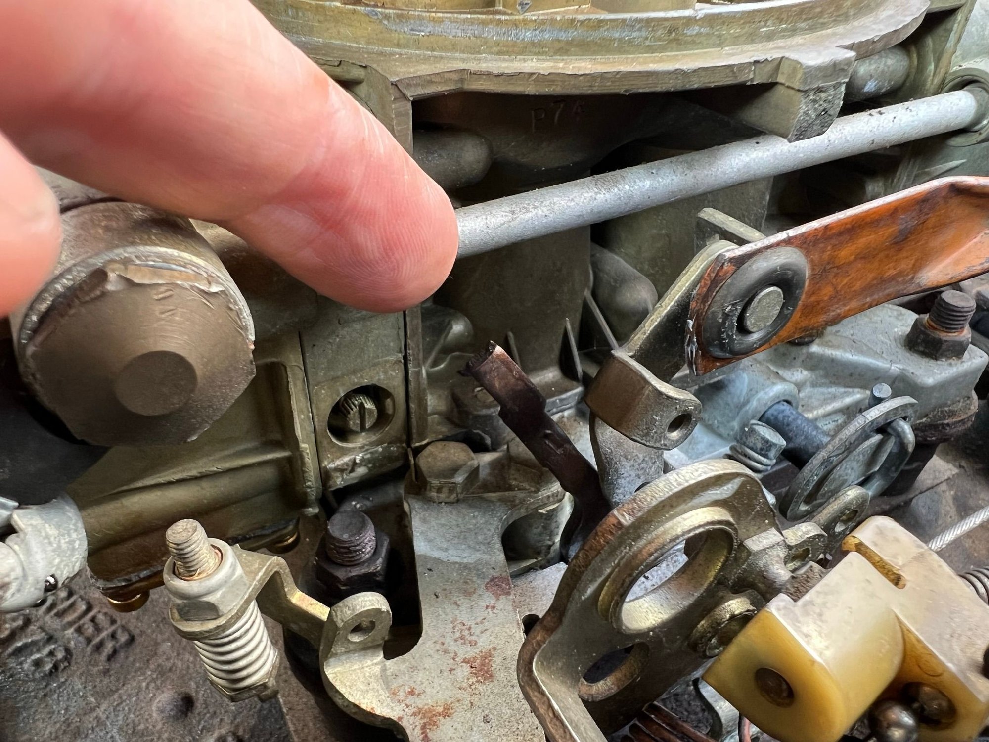 Original kick down linkage at carburetor - Ford Truck Enthusiasts Forums