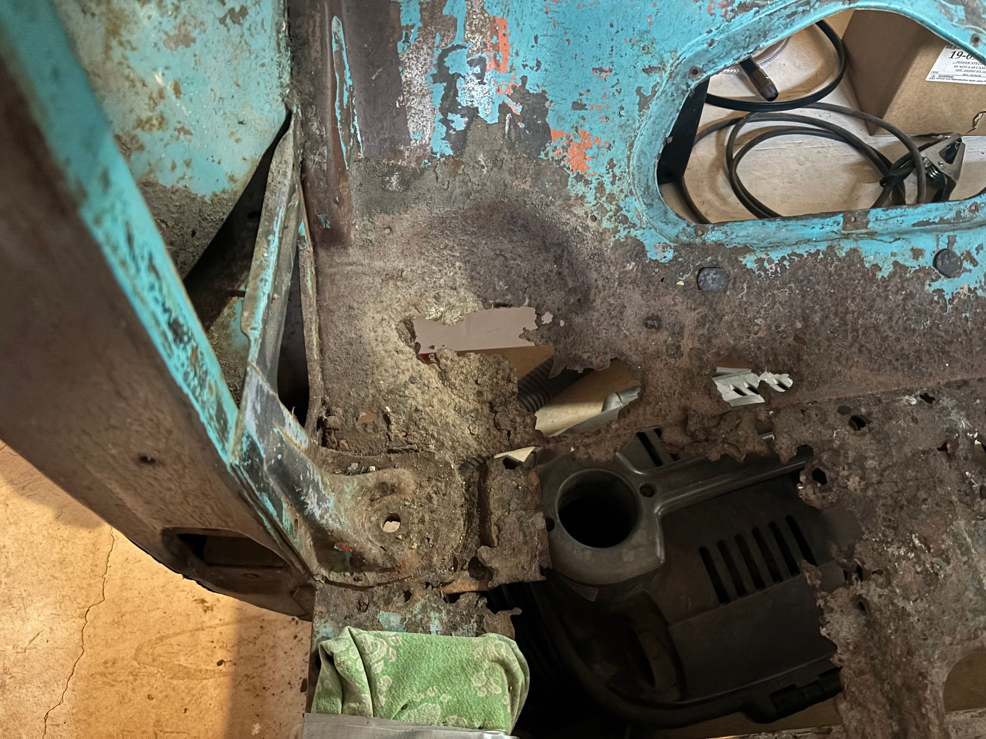 1955 F100: Driver Side Kick Panel Depression Question - Ford Truck ...