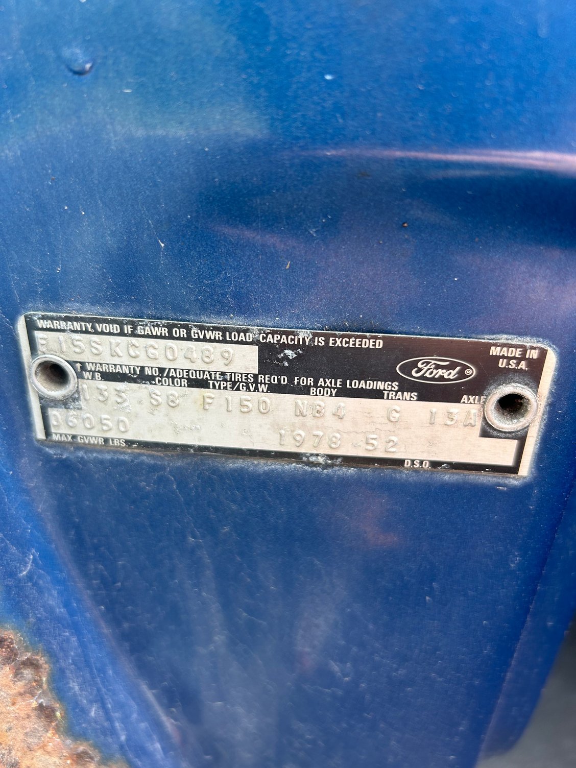 1978 Ford F-150 Engine Identification - Ford Truck Enthusiasts Forums