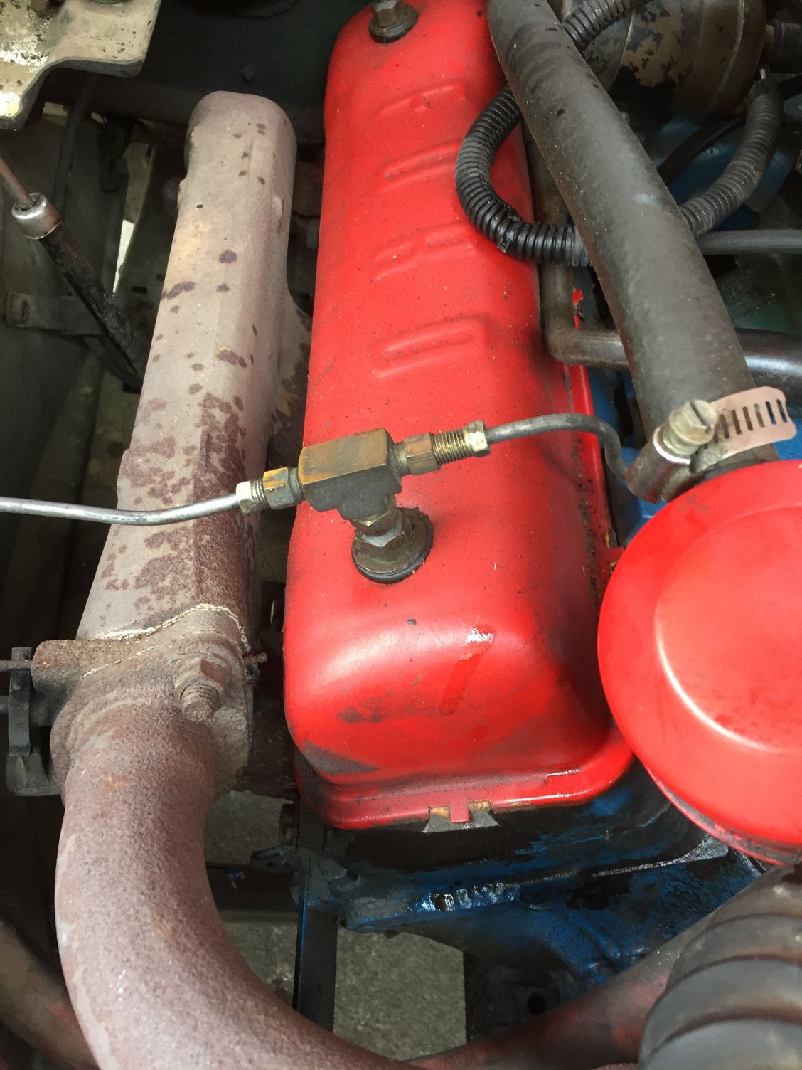 After Market Oil Lines, 292 Y Block - Ford Truck Enthusiasts Forums