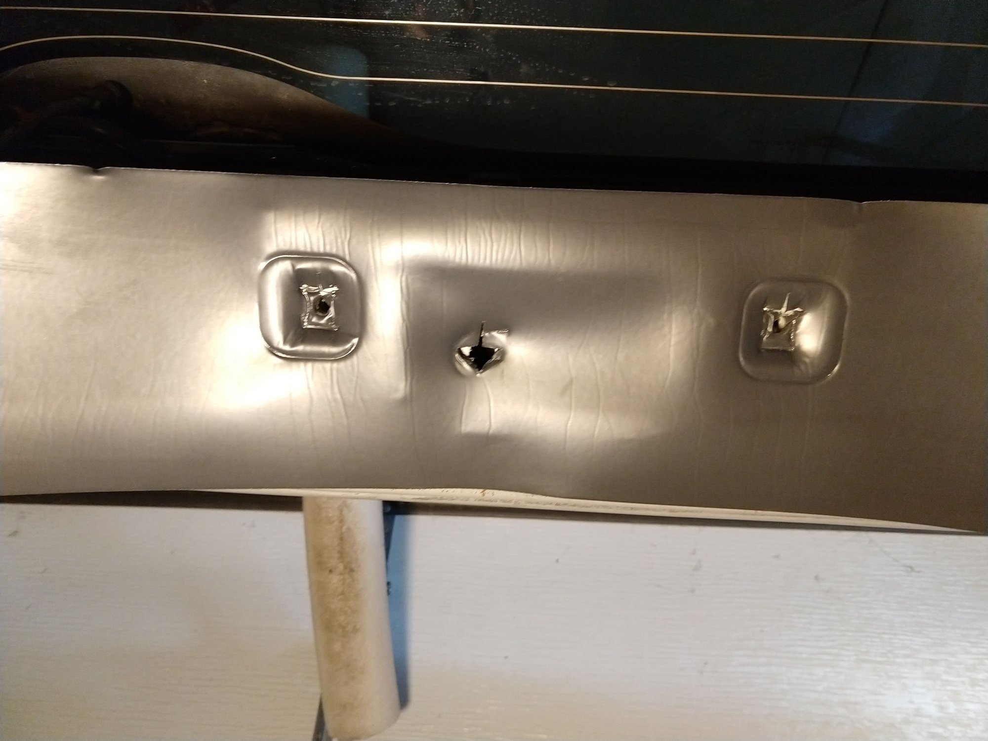 How to remove Excursion rear hatch trim and replace rear defroster tab ...