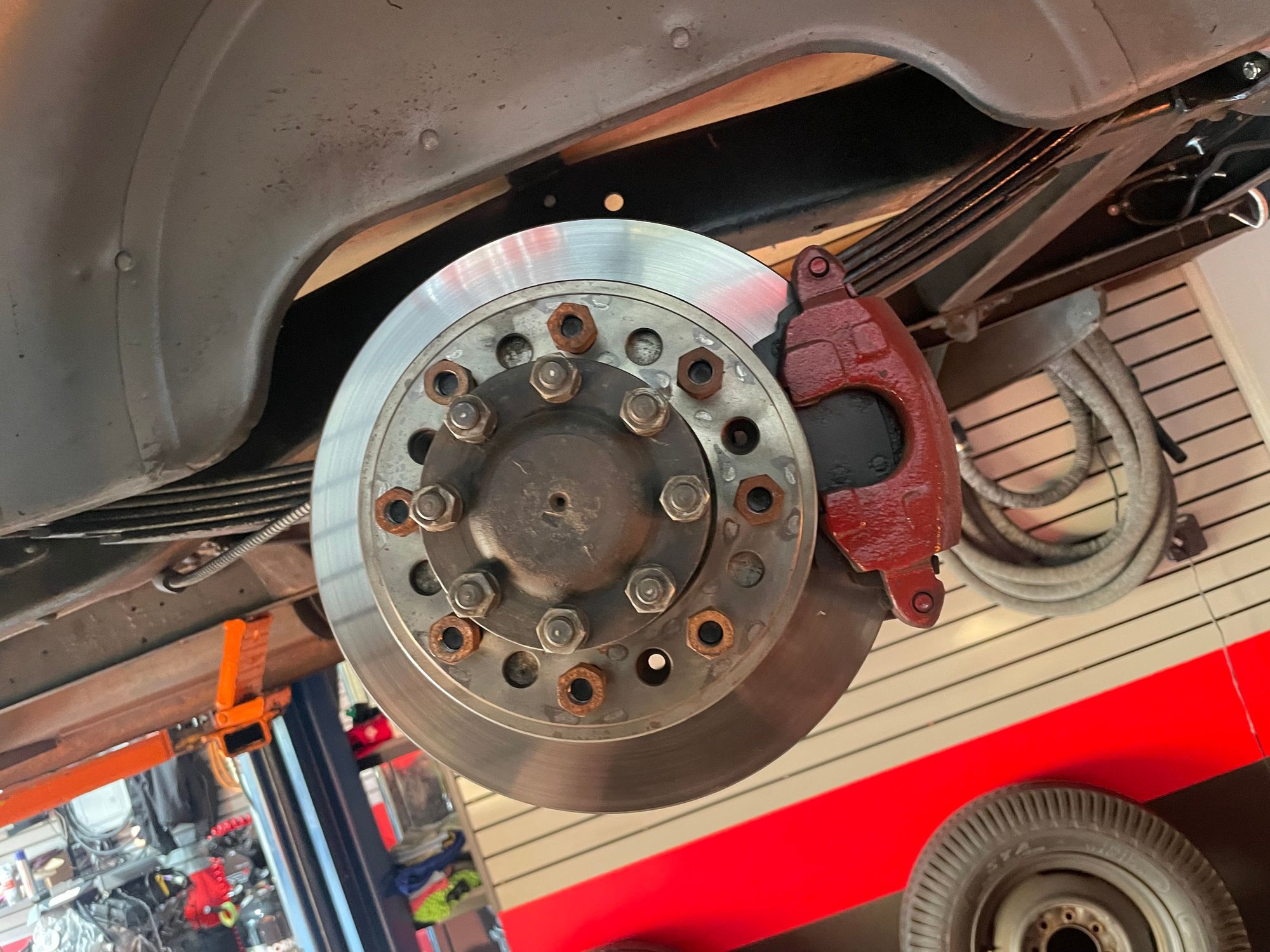 Disk Brake Conversion 1951 Ford F3 - Ford Truck Enthusiasts Forums