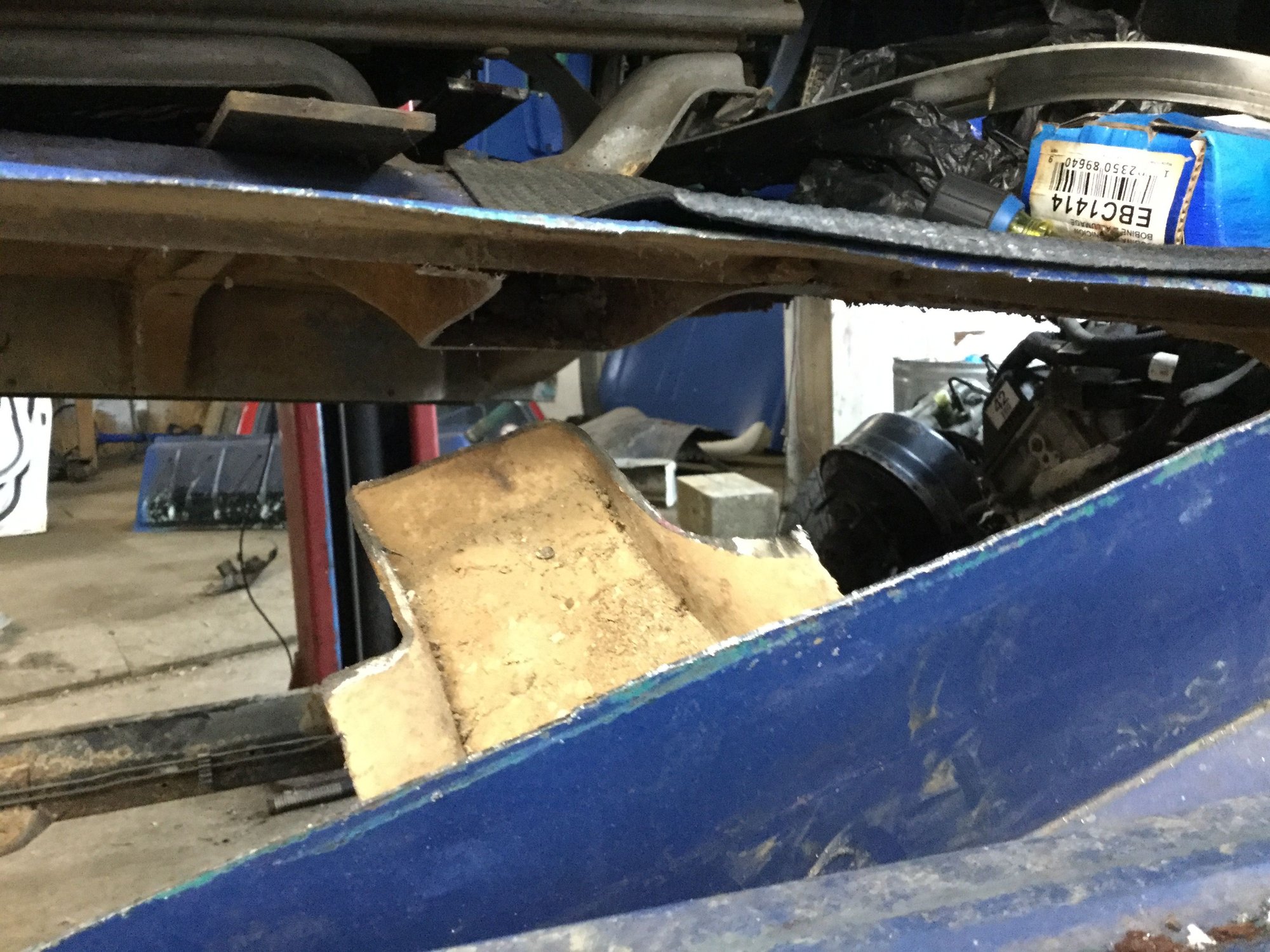 1964 F100 Grand Marquis (Crown Vic) Frame Swap - Ford Truck Enthusiasts ...