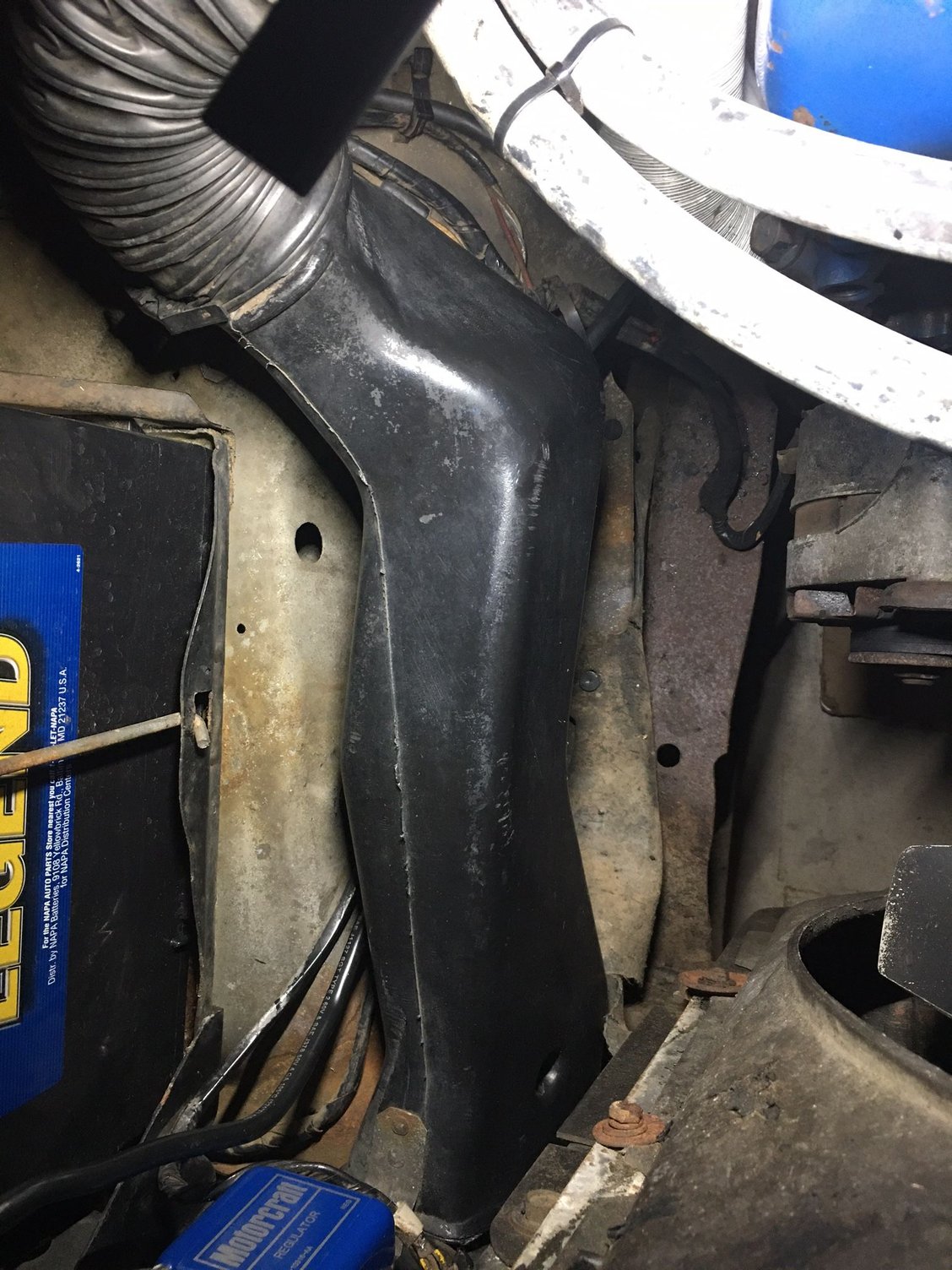 alternator splash shield pic request - Ford Truck Enthusiasts Forums