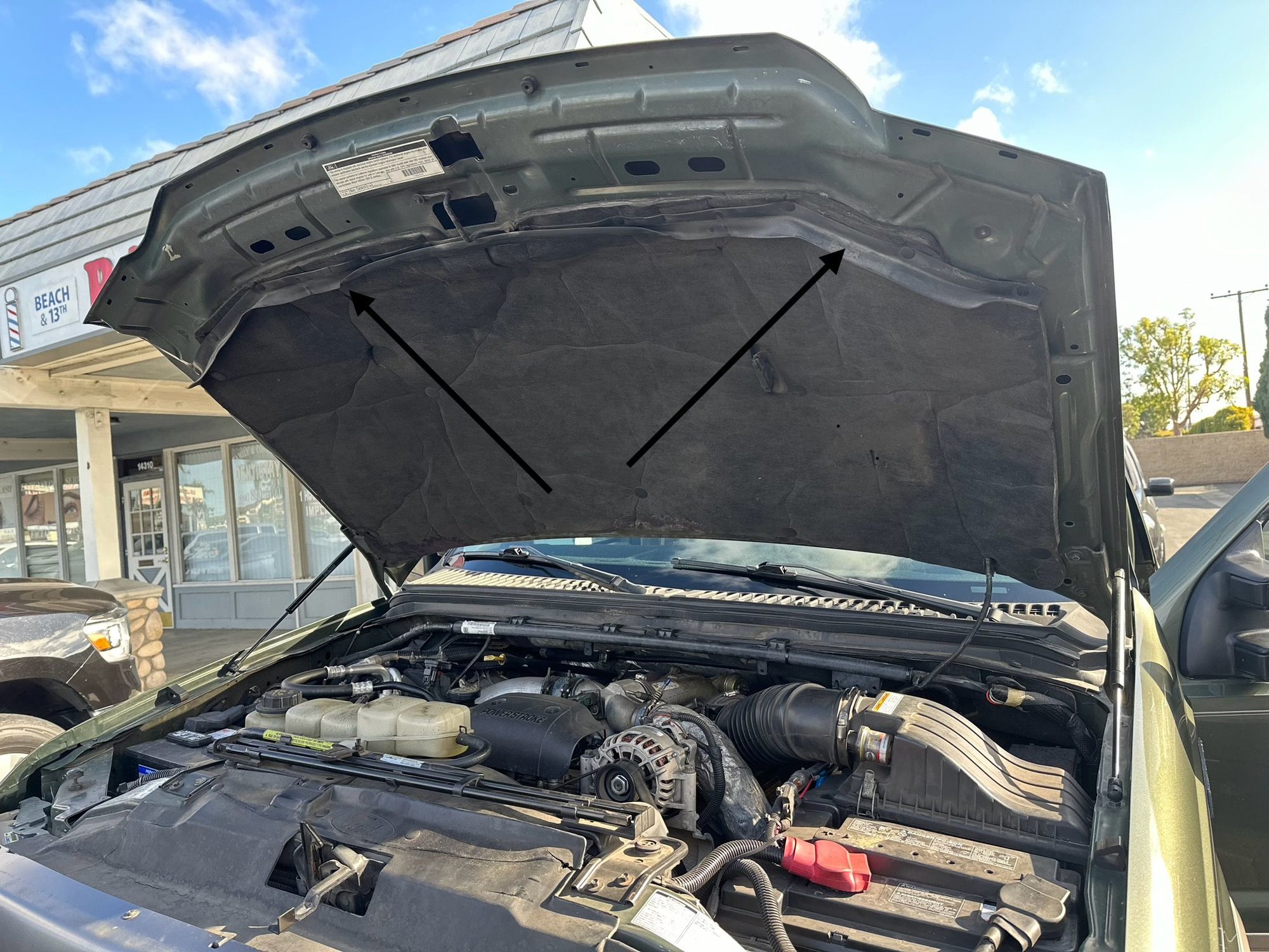 Hood Front Seal - Ford Truck Enthusiasts Forums