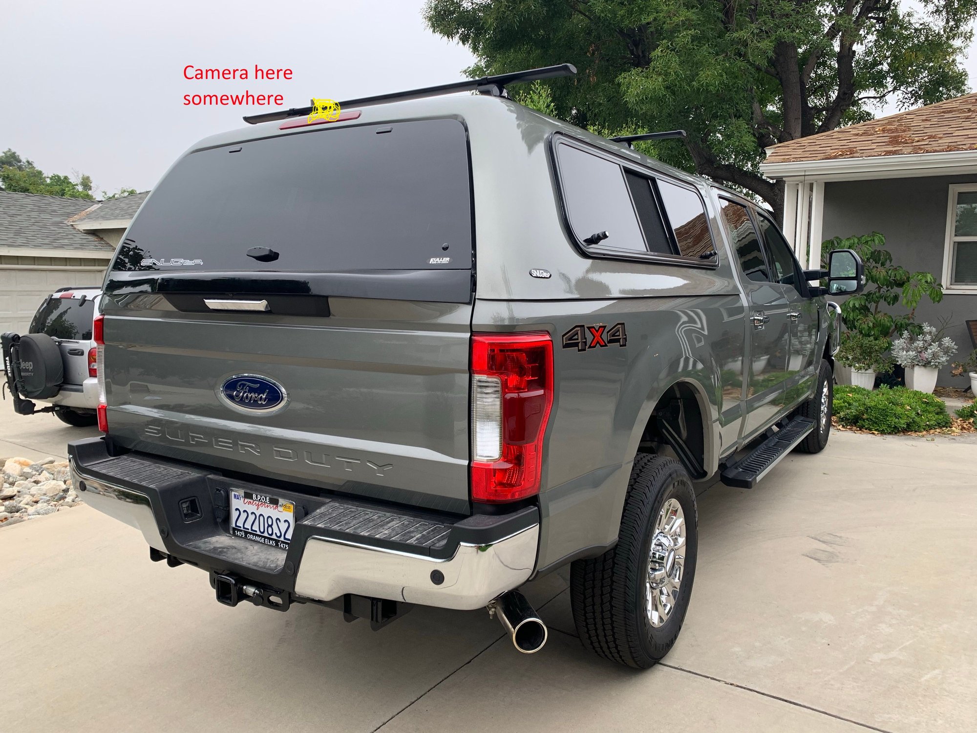 Install Rear View Camera on Cover? - Ford Truck Enthusiasts Forums
