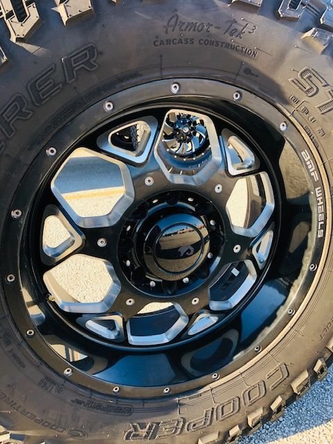 Offroad Tires & Black BMF Wheels Set (Great Condition) 37x12.5x20 ...