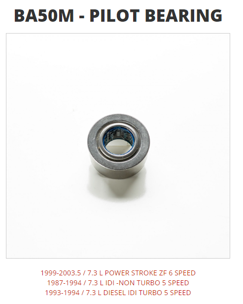 Oilite Bronze pilot bushing! - Page 8 - Ford Truck Enthusiasts Forums