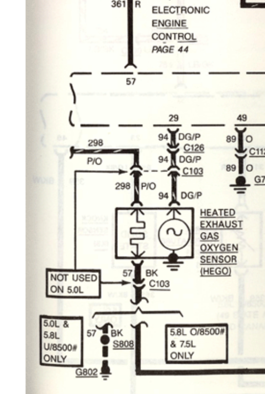 Where to connect the O2 sensor 88 5.0 - Ford Truck Enthusiasts Forums