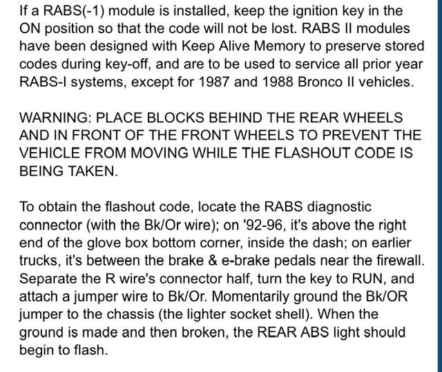 Abs light on - Ford Truck Enthusiasts Forums