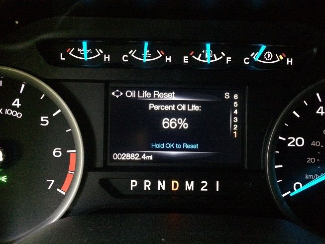 Surprised at oil life remaining-long interval - Ford Truck Enthusiasts ...