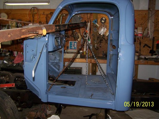 What's the Best way to lift the cab off frame with little help - Ford ...