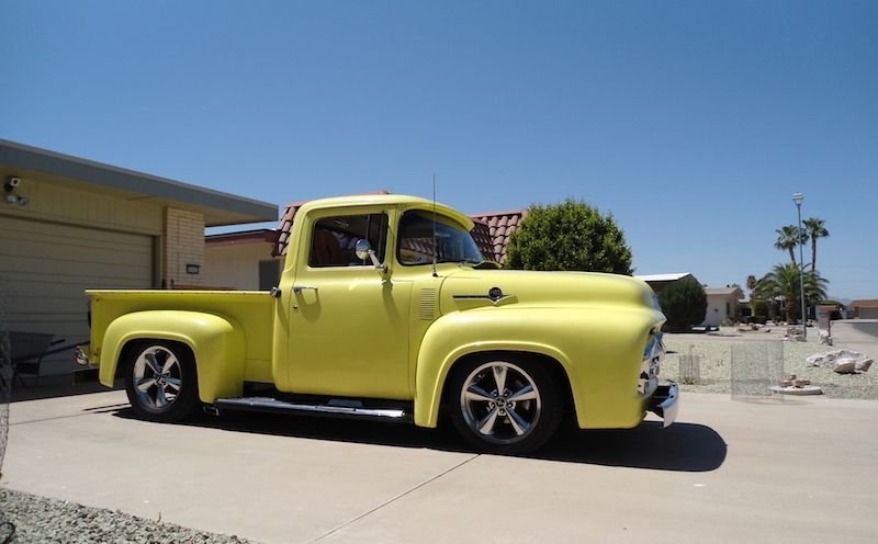 lower rear stance on 53 f100 - Ford Truck Enthusiasts Forums