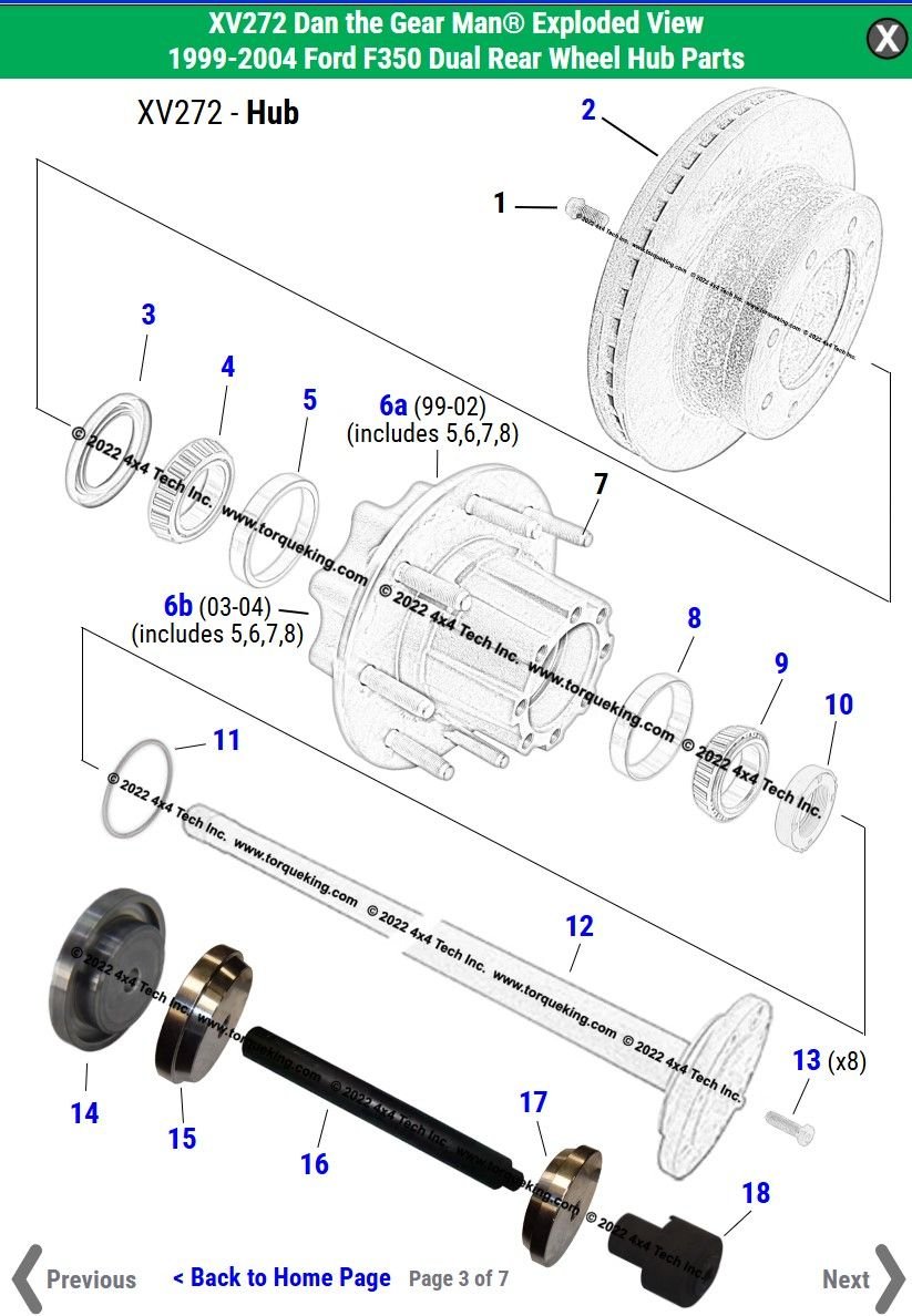 Dana 80 Rear Hub Seal Part Number - Ford Truck Enthusiasts Forums
