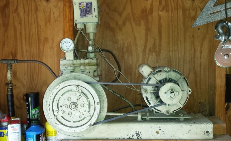 Re-purposing that old York compressor - Ford Truck Enthusiasts Forums