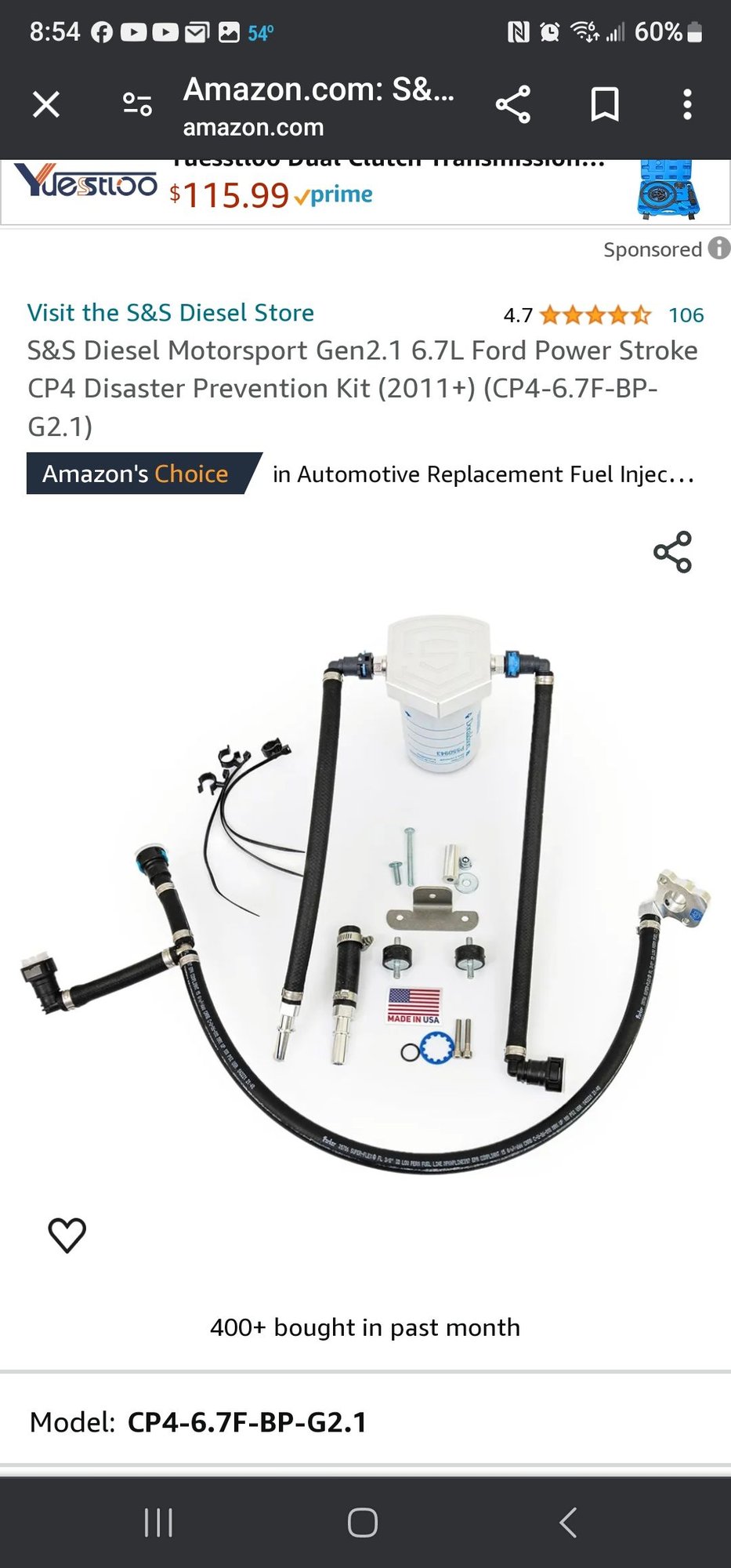 Question on CP4 Disaster kit. - Ford Truck Enthusiasts Forums