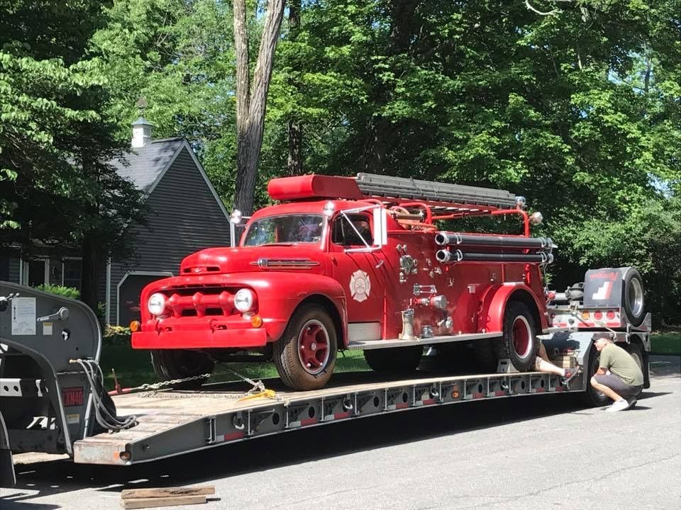 1952 Ford F7 American Fire Engine - so this happened yesterday - Ford ...