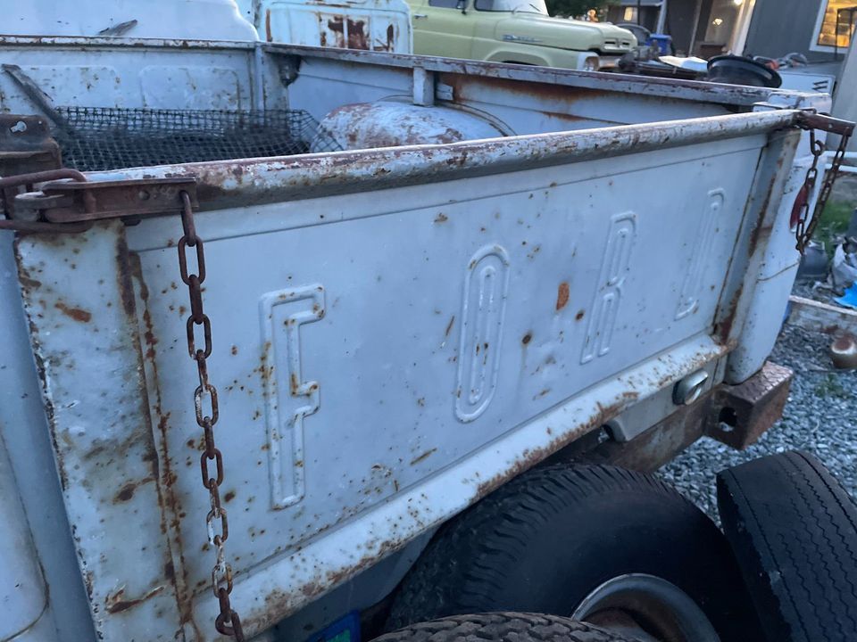 1957 1958 1959 1960 Ford F100 F250 Tailgate fits styleside (fleet) beds ...