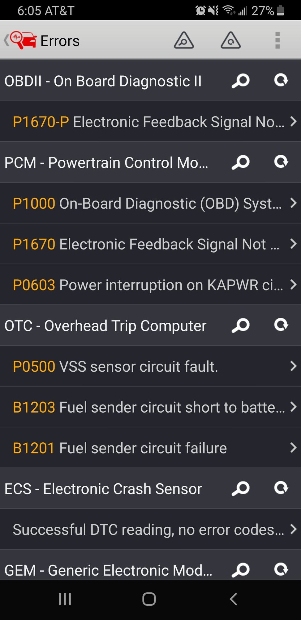 2001 F350 7.3 Runs Fine, BUT Has Codes P1670, P1000, P0603, P0500 ...