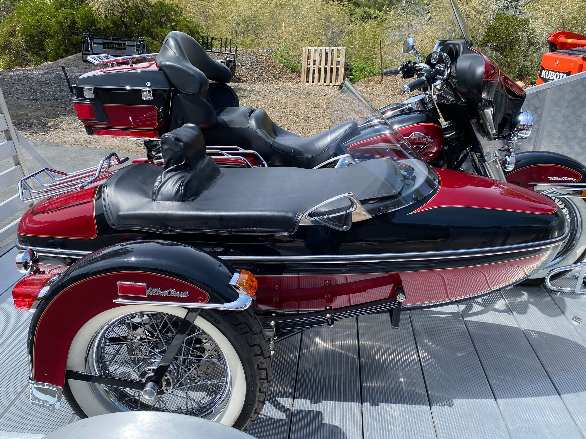 2005 Ultra with Harley sidecar & trailer - Harley Davidson Forums